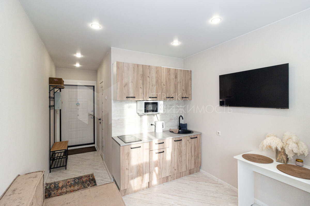 Продается Студия Квартира 17 м² по адресу г Тюмень, ул Новоселов, д 107 ...
